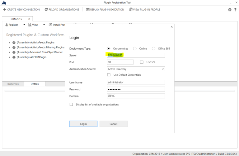 CRM 2015 Plugin Registration Tool - ARBISTECH